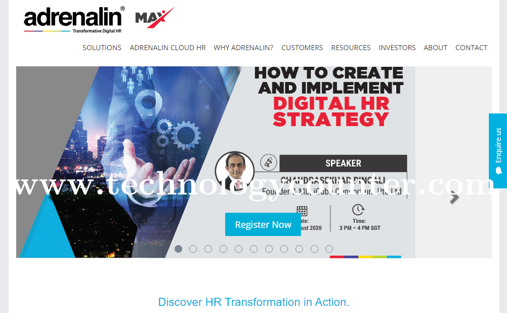 Adrenalin HRMS | Pricing, Features & Reviews