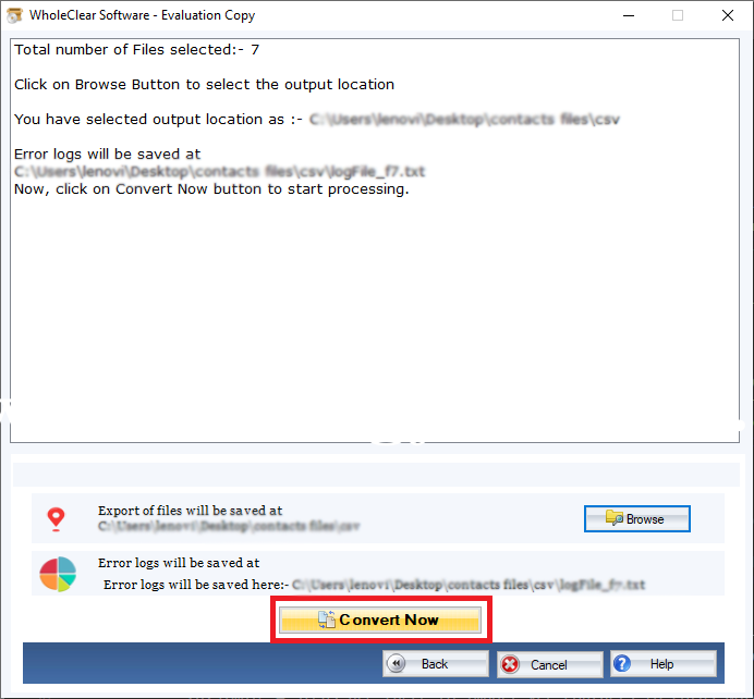 Wholeclear VCF to CSV Converter | Pricing, Features & Reviews